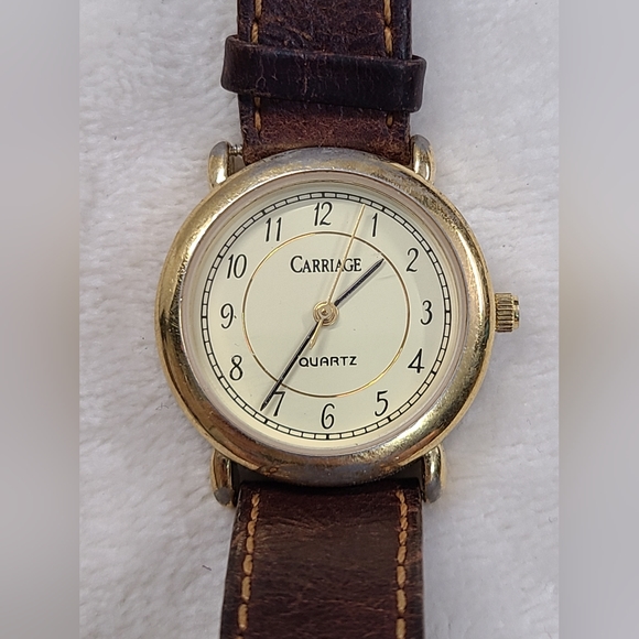 Carriage By Timex | Accessories | Vintage Carriage Womens Gold Tone ...